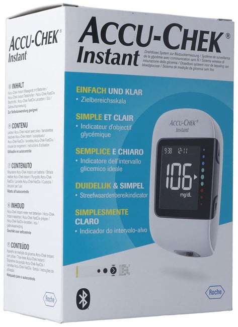 ACCU-CHEK Instant Set mg/dl inklusive 1x10 Tests 1 Stk | Sun Store Apotheke