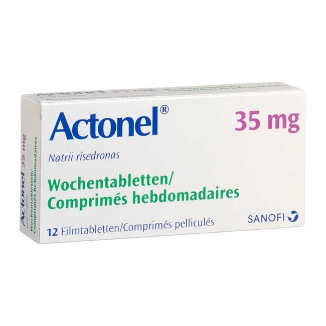 ACTONEL comprimés hebdomadaires cpr pell 35 mg blist 12 pce | Pharmacie ...