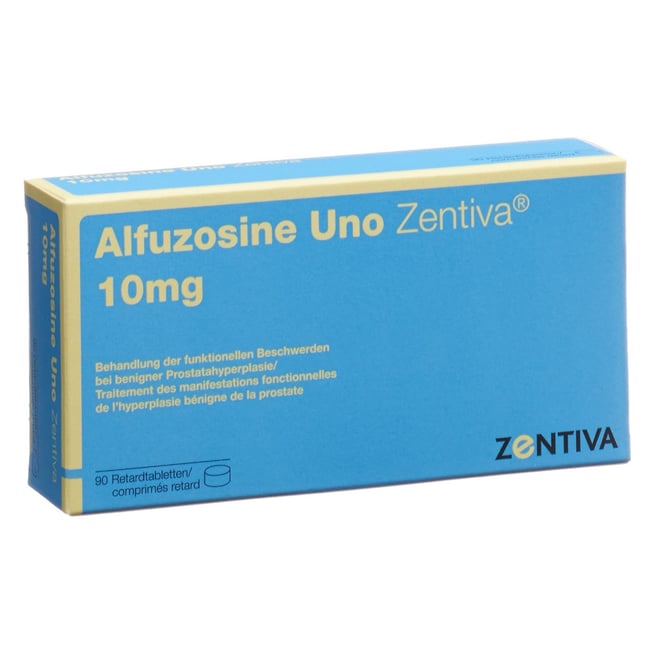 ALFUZOSINE Uno Zentiva Ret Tabl 10 mg Blist 90 Stk | Sun Store Apotheke