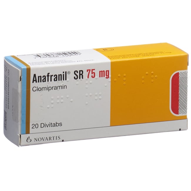 ANAFRANIL SR Ret Tabl 75 mg Blist 20 Stk | Sun Store Apotheke