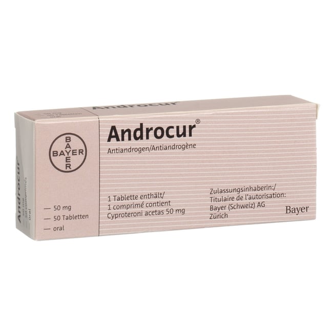 ANDROCUR Tabl 50 mg Blist 50 Stk | Sun Store Apotheke