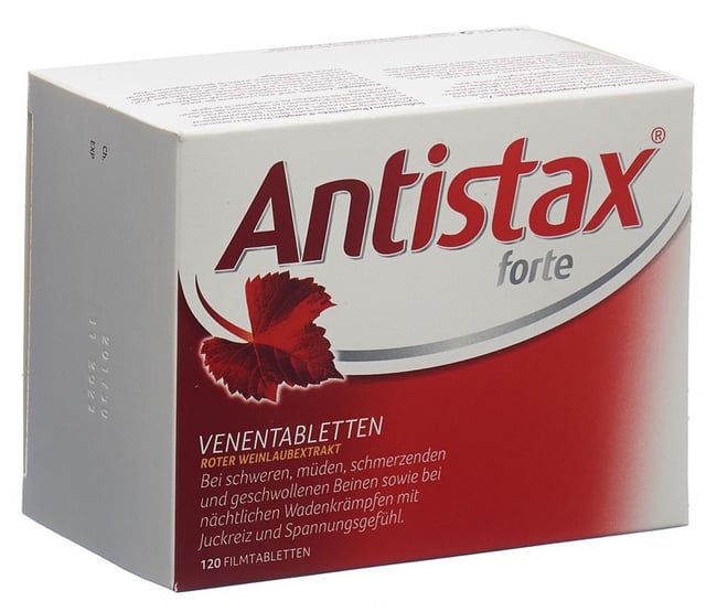 ANTISTAX forte cpr pell blist 120 pce | Pharmacie Sun Store