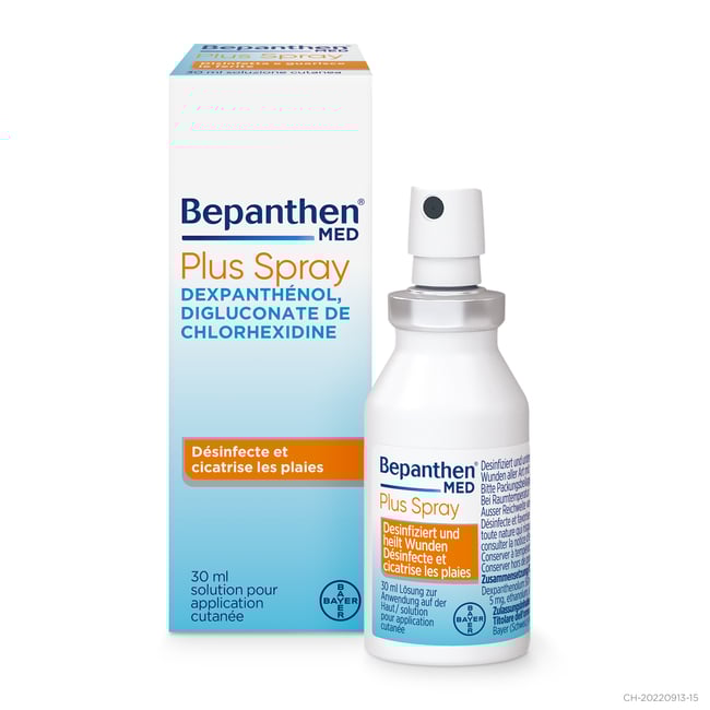 BEPANTHEN MED Plus spray fl 30 ml | Pharmacie Sun Store
