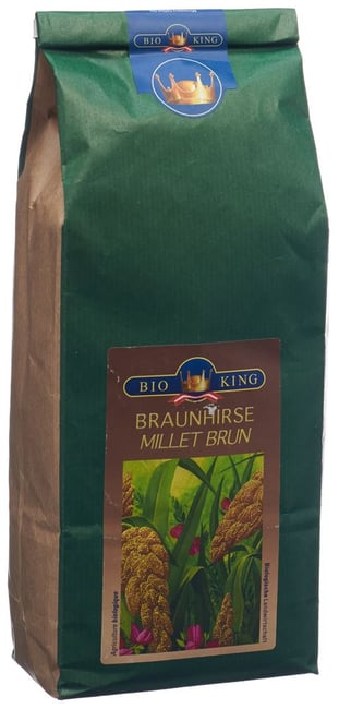 BIOKING Braunhirsevollwertpulver Plv 1000 g | Sun Store Apotheke
