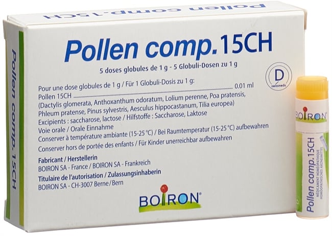 Boiron Pollen comp. Glob 15 CH Fl 1 Dos | Sun Store Apotheke