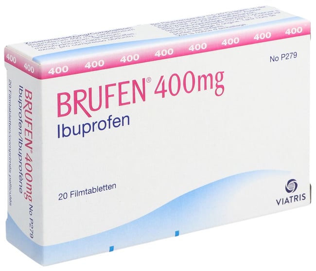 BRUFEN Filmtabl 400 mg Blist 20 Stk | Sun Store Apotheke