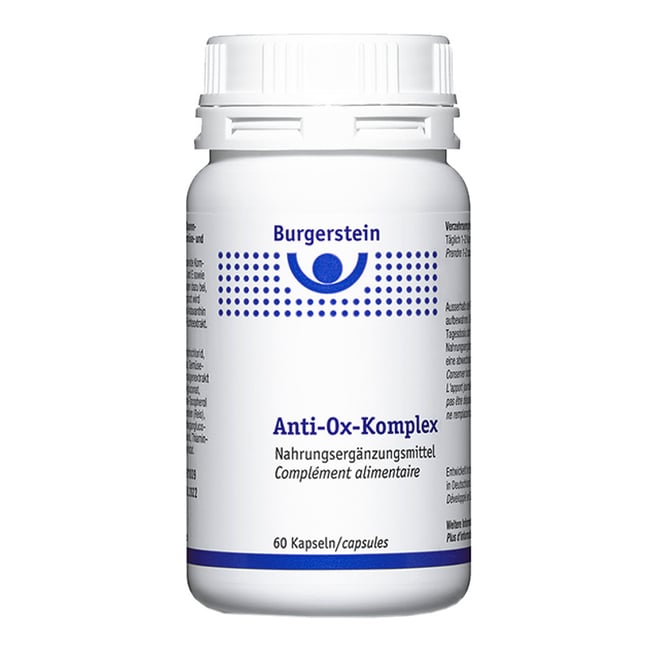 BURGERSTEIN Anti-Ox-Komplex Kaps Ds 60 Stk | Sun Store Apotheke