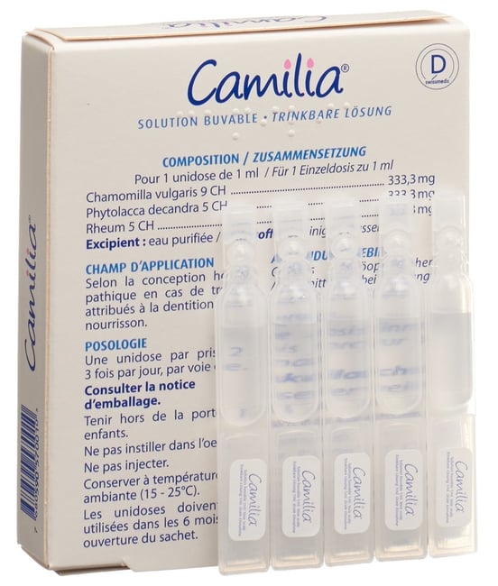 CAMILIA sol buv unidos 1 ml | Pharmacie Sun Store