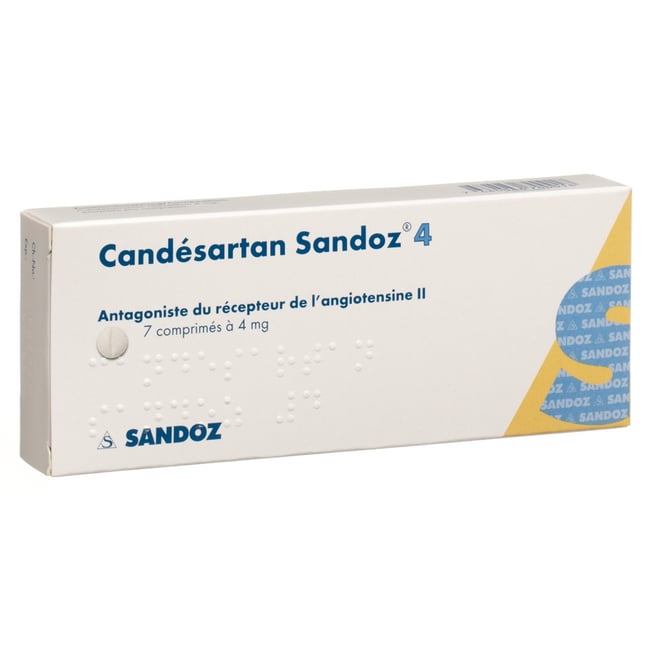 CANDESARTAN Sandoz Tabl 4 mg Blist 7 Stk | Sun Store Apotheke