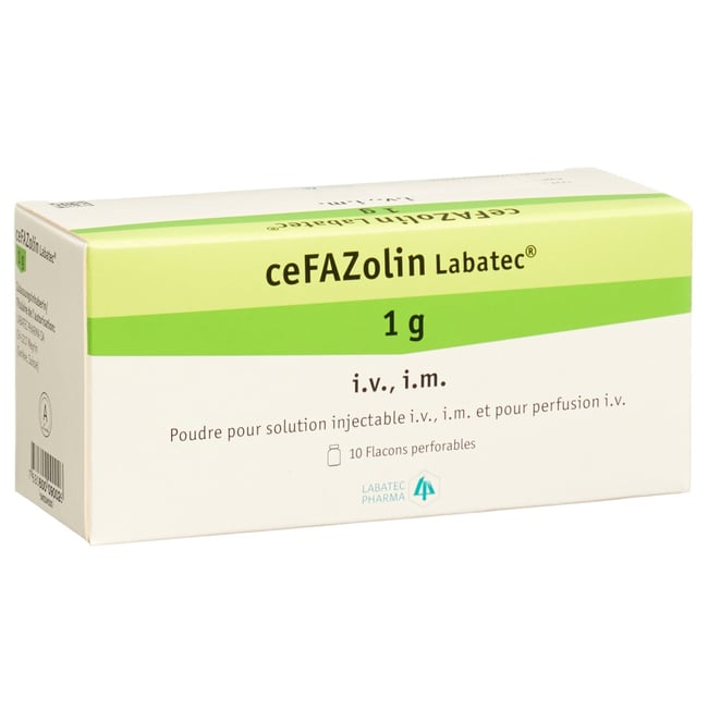 CEFAZOLINE Labatec Trockensub 1 g Durchstf 10 Stk | Sun Store Apotheke