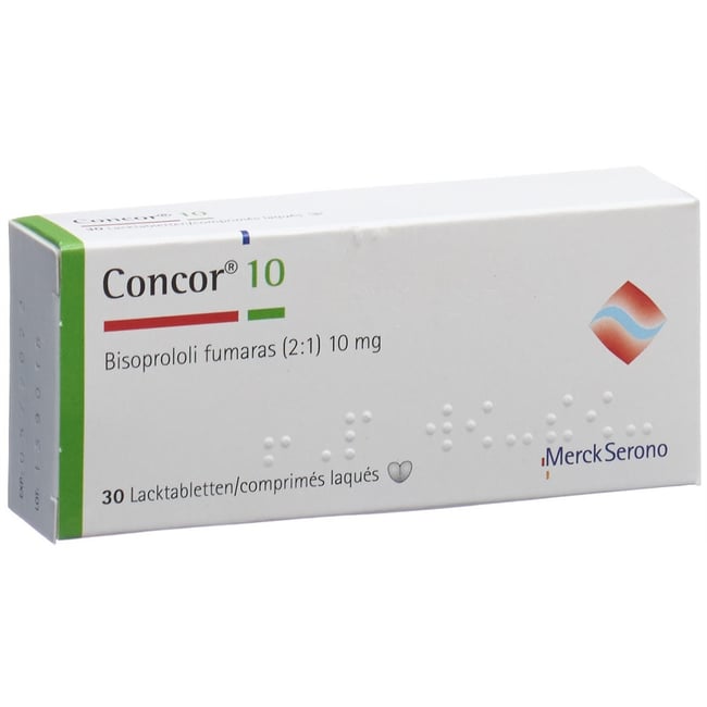 CONCOR cpr pell 10 mg blist 30 pce | Pharmacie Sun Store