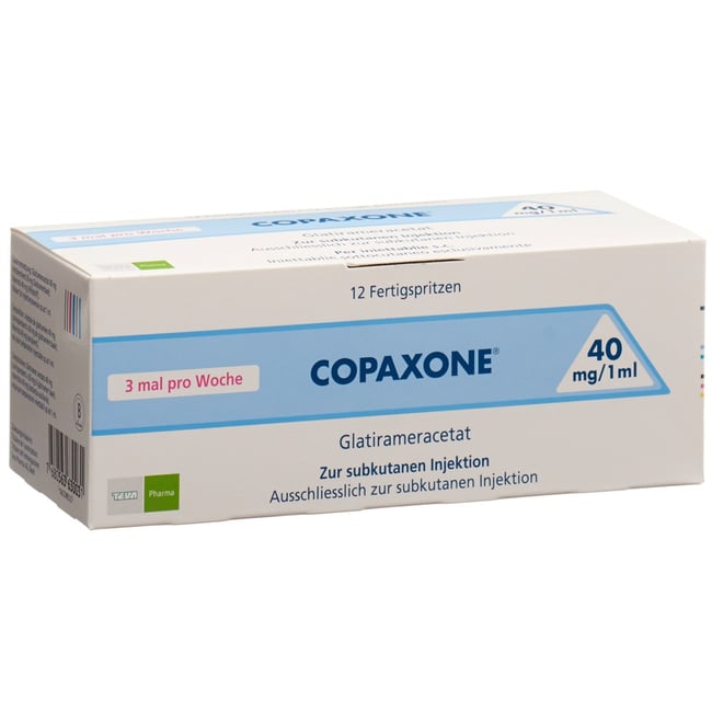 COPAXONE Inj Lös 40 mg/ml Fertigspritze Fertspr 1 ml | Sun Store Apotheke