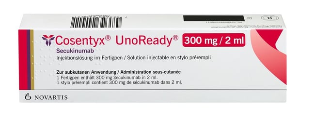 COSENTYX UnoReady Inj Lös 300 mg/2ml Fertpen 1 Stk | Sun Store Apotheke