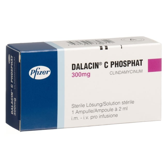 DALACIN C Phosphat sol inj 300 mg amp 2 ml | Pharmacie Sun Store