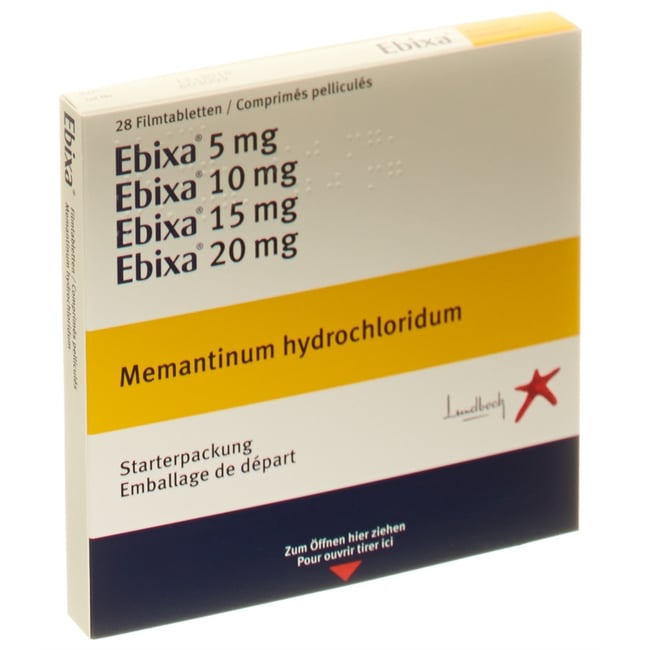 EBIXA Starterpack Filmtabl 7x5 mg, 7x10 mg ,7x15 mg, 7x20 mg Blist 28 ...