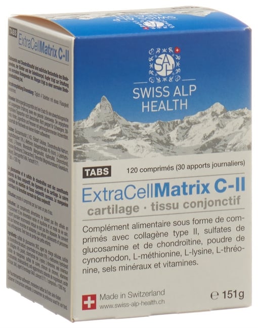 EXTRA CELL Extra Cell Matrix C-II TABS für Gelenke und Knorpel 120 Stk ...