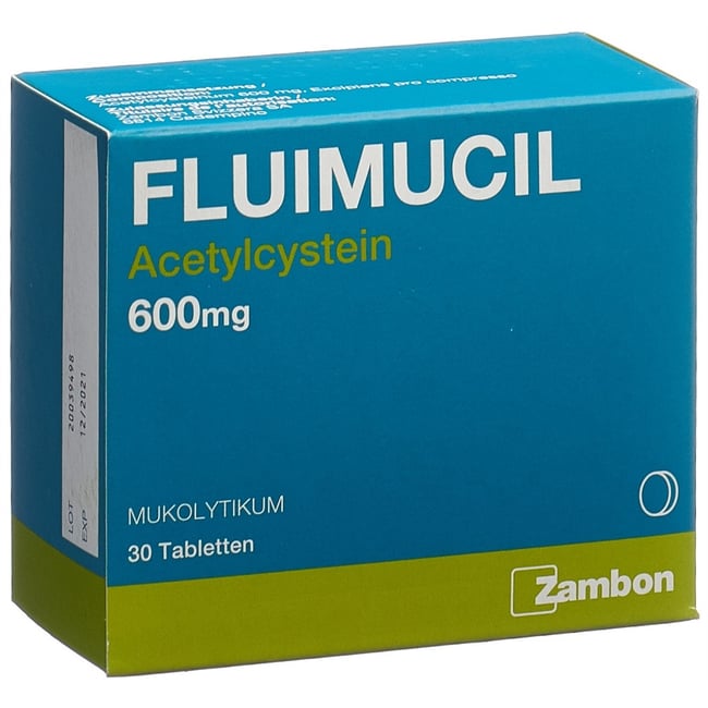 FLUIMUCIL Tabl 600 mg Blist 30 Stk | Sun Store Apotheke