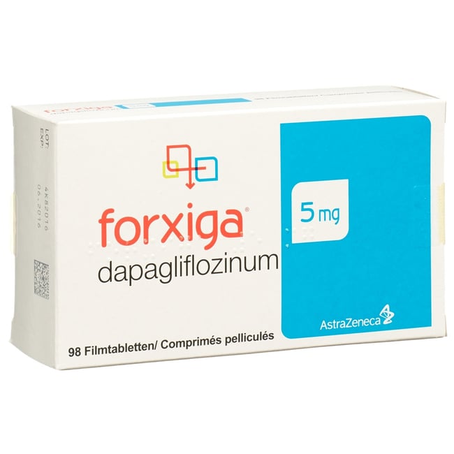 FORXIGA Filmtabl 5 mg Blist 98 Stk | Sun Store Apotheke