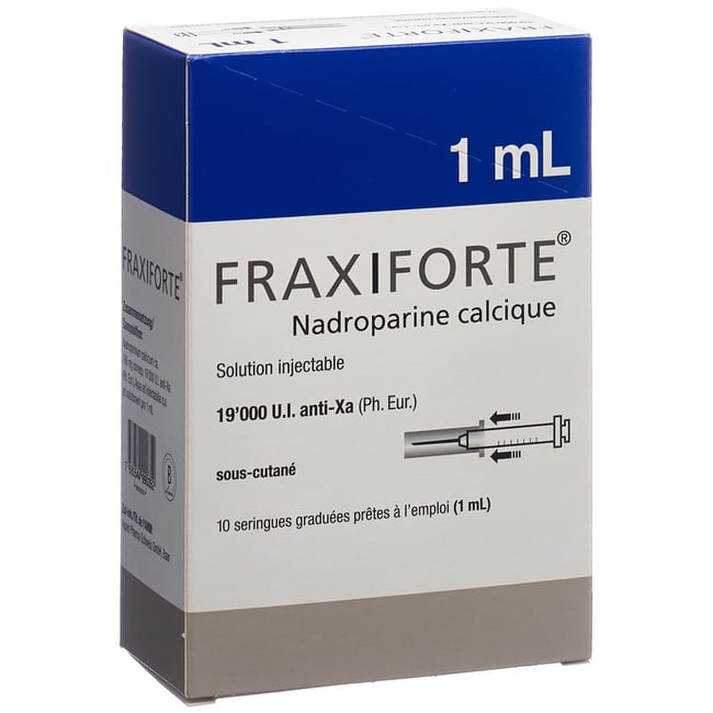 FRAXIFORTE 1 ml Inj Lös Fertspr 1 ml | Sun Store Apotheke