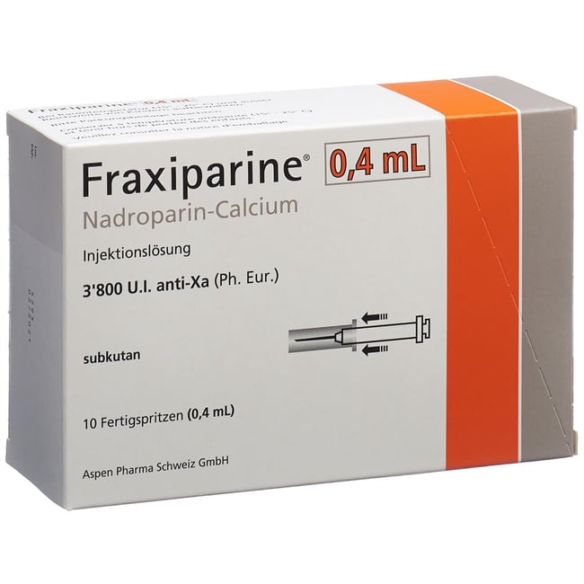 FRAXIPARINE 0.4 ml sol inj ser pré 0.4 ml | Pharmacie Sun Store