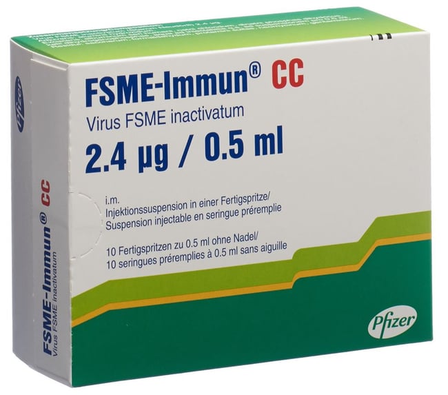 FSME-IMMUN CC Inj Susp ohne Nadel Fertspr 0.5 ml | Sun Store Apotheke