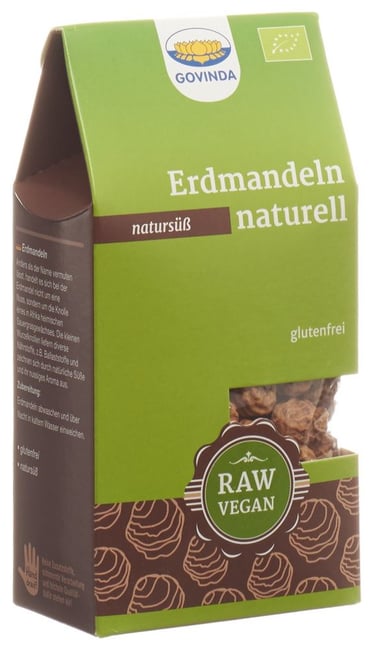 GOVINDA Erdmandeln naturell ganz Bio 250 g | Sun Store Apotheke