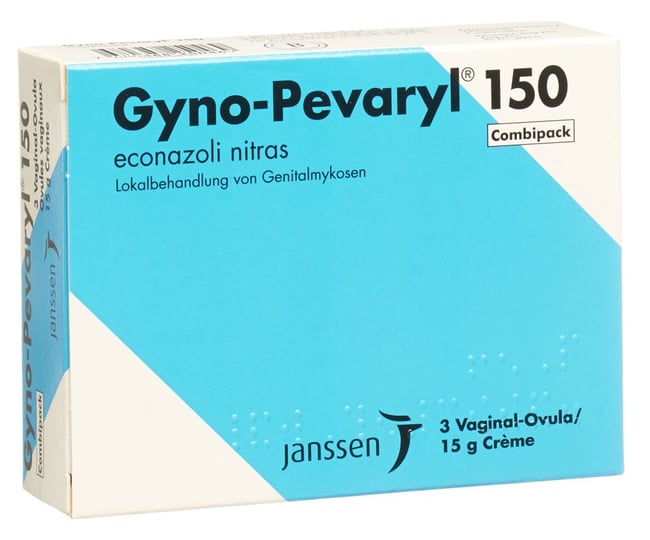 GYNO-PEVARYL Kombipackung Creme 15 g + Ovula 3 Stück 1 Stk | Sun Store ...