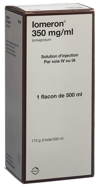 IOMERON Inj Lös 350 mg/ml 500ml Fl 1 Stk | Sun Store Apotheke