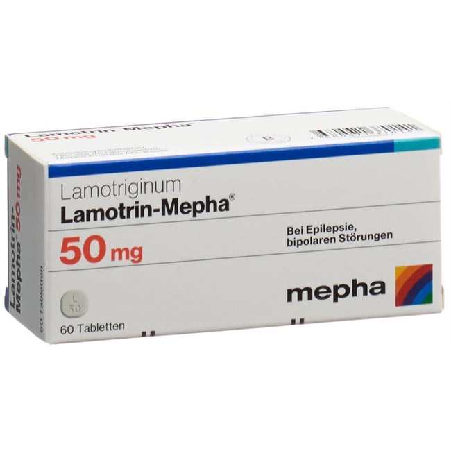 LAMOTRIN Mepha Disp Tabl 50 mg Blist 60 Stk | Sun Store Apotheke