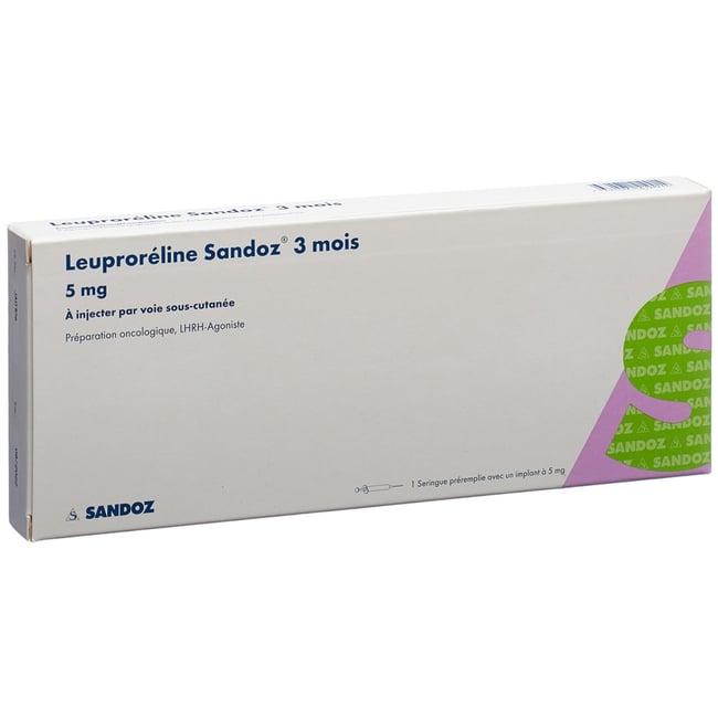 LEUPRORELINE 3 mois implant 5 mg ser pré 1 pce | Pharmacie Sun Store