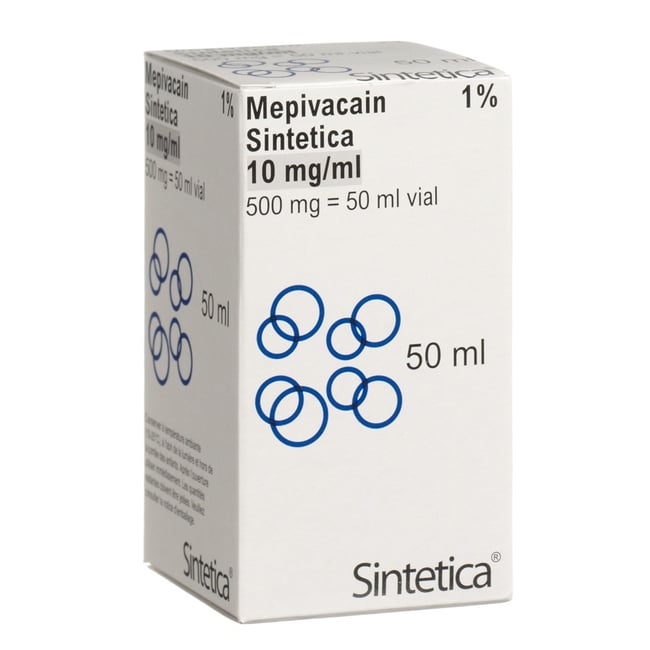 MEPIVACAINE Sintetica Inj Lös 1 % Vial 50 ml | Sun Store Apotheke