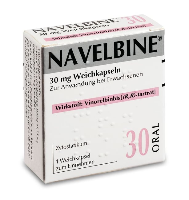 NAVELBINE Weichkaps 30 mg Blist 1 Stk | Sun Store Apotheke