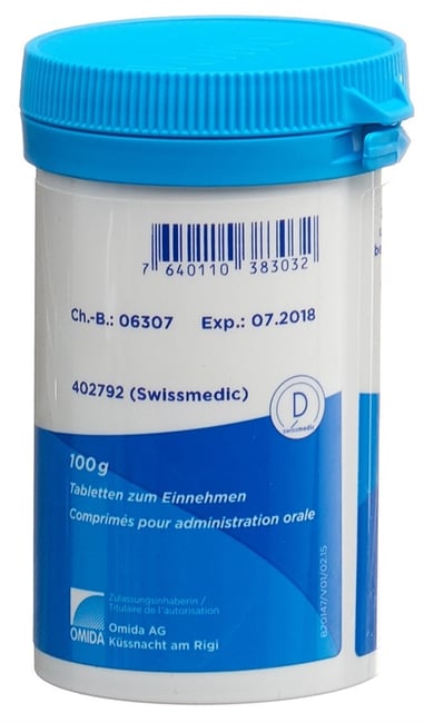 Omida Nr8 Natrium chloratum Tabl 12 D Ds 100 g | Sun Store Apotheke