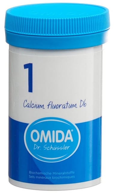 Omida no1 calcium fluoratum cpr 6 D bte 100 g | Pharmacie Sun Store