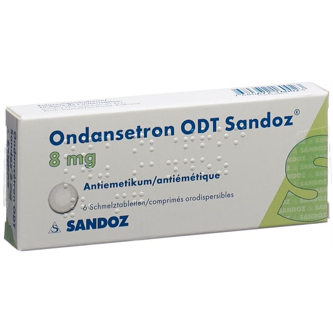 ONDANSETRON ODT Sandoz Schmelztabl 8 mg Blist 6 Stk | Sun Store Apotheke