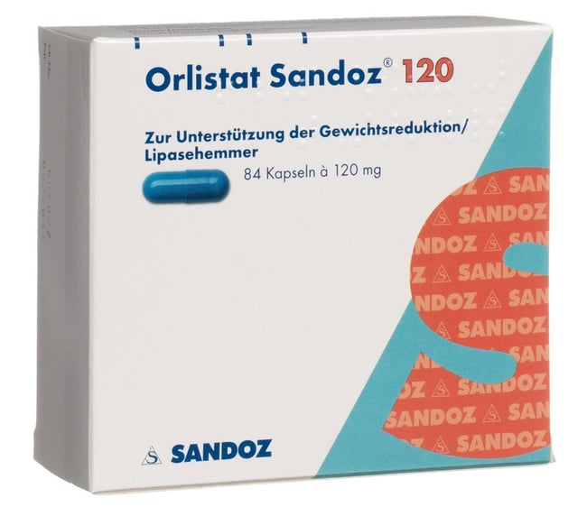 ORLISTAT Sandoz caps 120 mg blist 84 pce | Pharmacie Sun Store