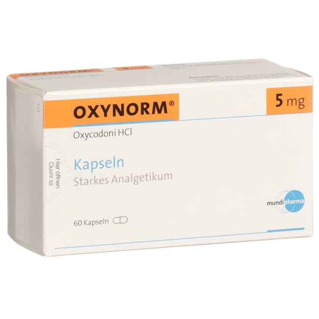 Oxynorm caps 5 mg blist 60 pce | Pharmacie Sun Store
