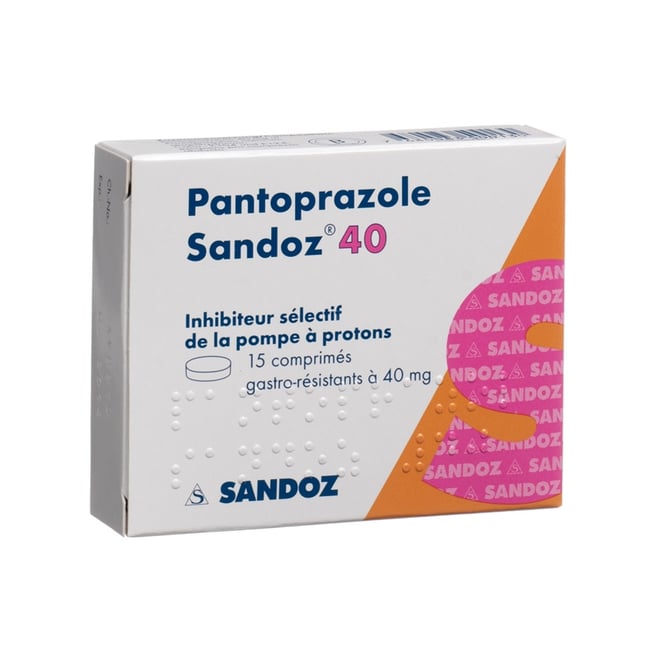 PANTOPRAZOLE Sandoz cpr pell 40 mg blist 15 pce | Pharmacie Sun Store