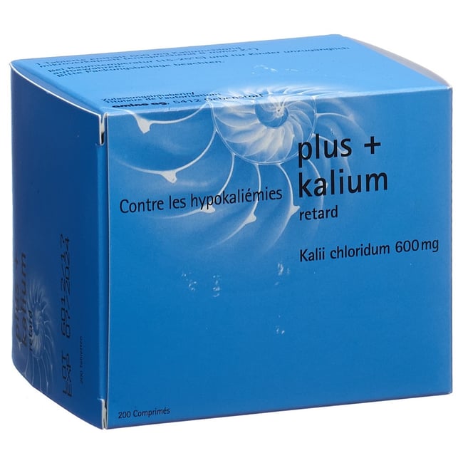 PLUS KALIUM retard Ret Tabl 600 mg Blist 200 Stk | Sun Store Apotheke