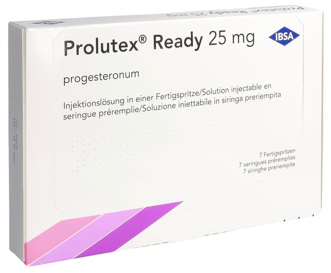 PROLUTEX Ready sol inj 25 mg/1.112ml ser pré 7 pce | Pharmacie Sun Store