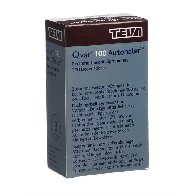 QVAR 100 Autohaler Dosieraeros 100 mcg 200 Dos | Sun Store Apotheke