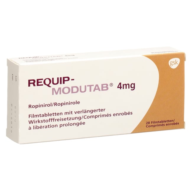 REQUIP Modutab cpr pell 4 mg blist 28 pce | Pharmacie Sun Store