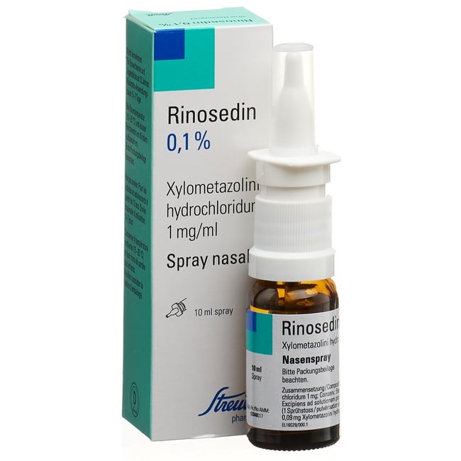 RINOSEDIN spray nasal 0.1 % spr nasal 10 ml | Pharmacie Sun Store