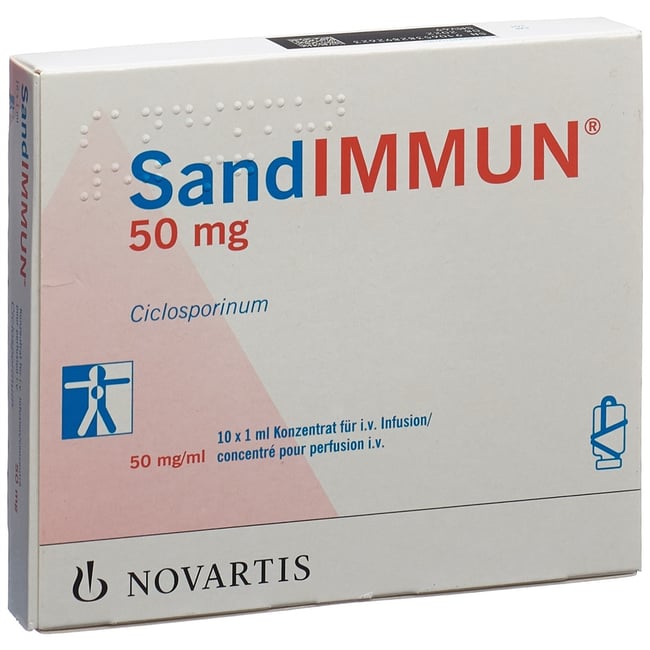 SANDIMMUN Inf Konz 50 mg/ml Amp 1 ml | Sun Store Apotheke