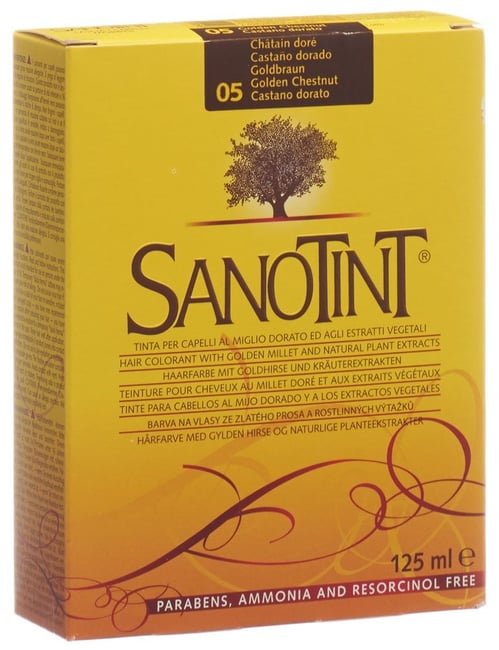 SANOTINT Haarfarbe 05 goldbraun 1 Stk | Sun Store Apotheke