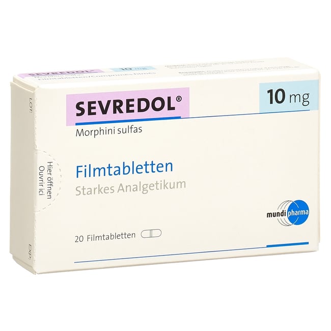 Sevredol Filmtabl 10 mg Blist 20 Stk | Sun Store Apotheke