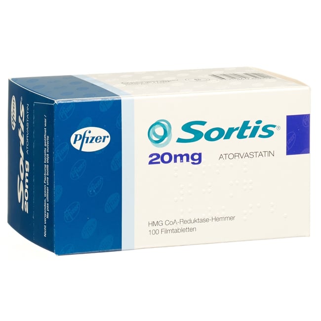 SORTIS Filmtabl 20 mg Blist 100 Stk | Sun Store Apotheke