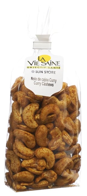 LA VIE SAINE Cashews Curry Btl 200 g | Sun Store Apotheke