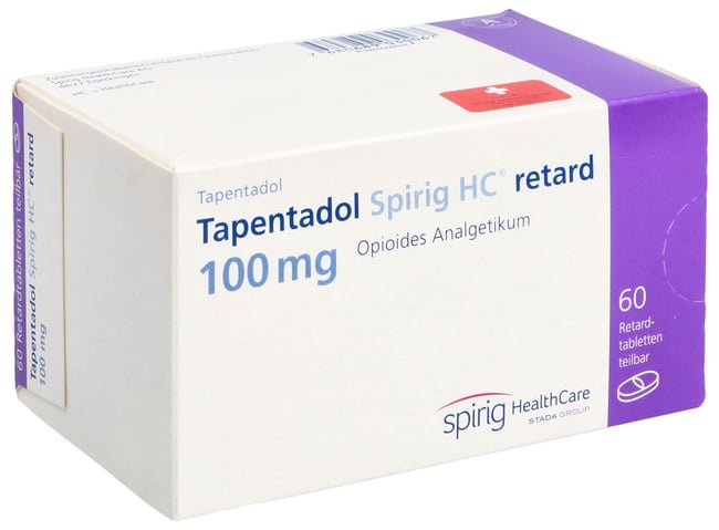 TAPENTADOL Spirig HC retard cpr ret 100 mg blist 60 pce | Pharmacie Sun ...