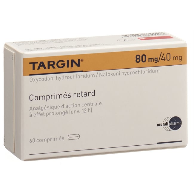 TARGIN Ret Tabl 80 mg/40 mg Blist 60 Stk | Sun Store Apotheke